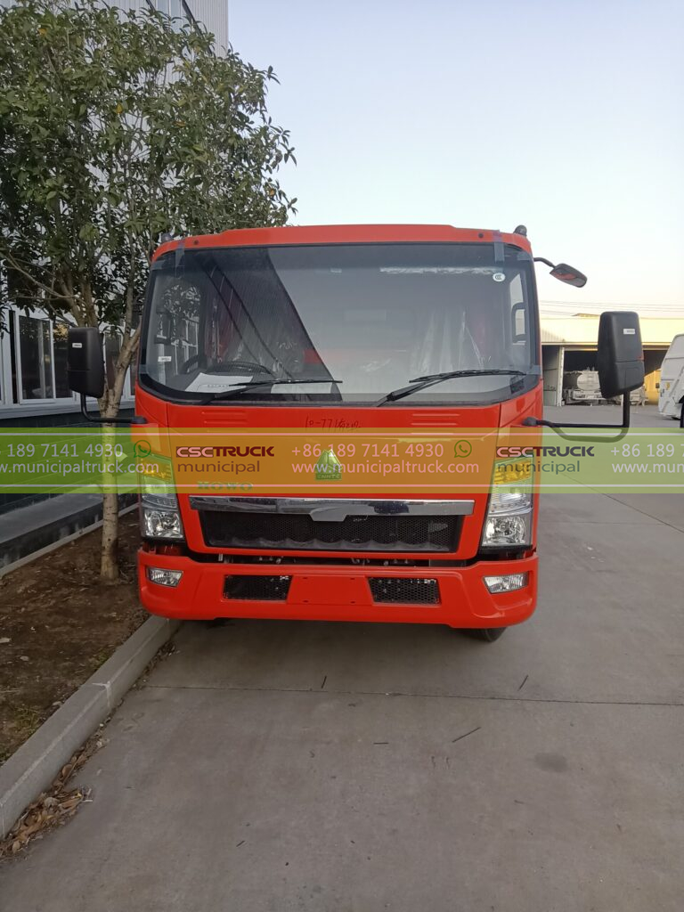Mini Bin Lifter Garbage Compact Truck - CSCTRUCK Municipal Truck