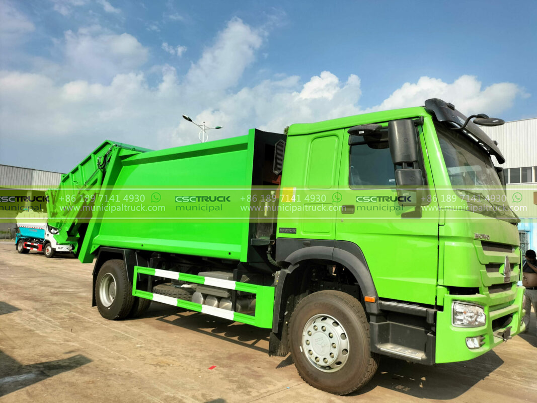 Municipal Refuse Waste Compactor Truck - CSCTRUCK Municipal Truck