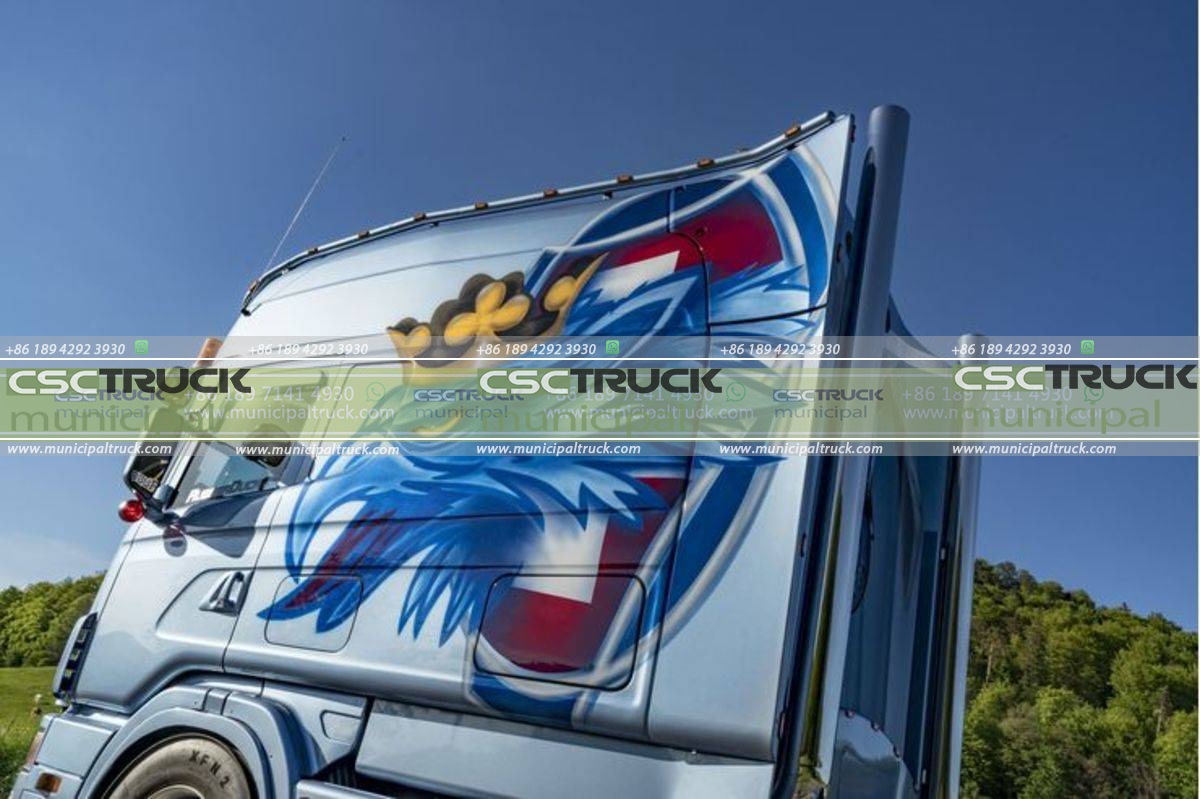 Legends Never Die! Scania V8 Longline - CSCTRUCK Municipal Truck