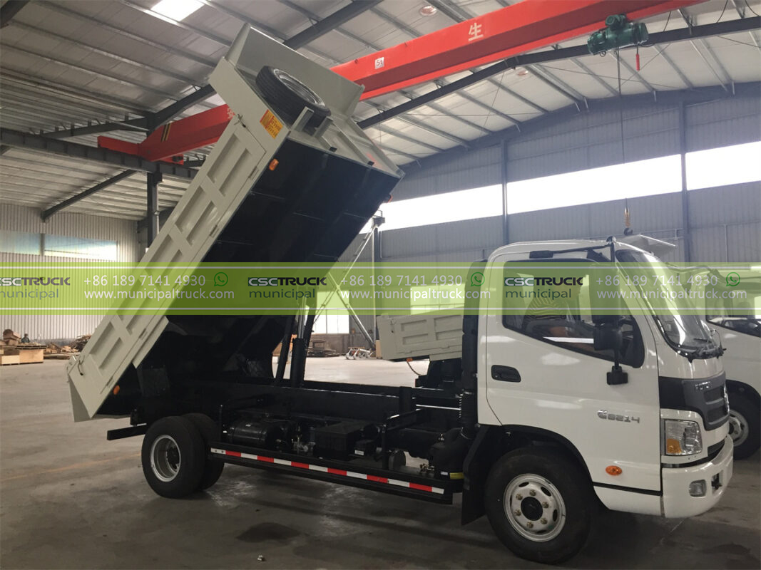 FOTON 5CBM Garbage Tipper Truck - CSCTRUCK Municipal Truck