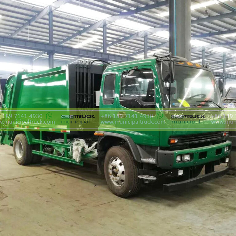 ISUZU 14CBM Rear Loader Refuse Truck - CSCTRUCK Municipal Truck