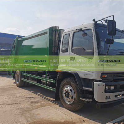 ISUZU 10CBM Garbage Compressor Vehicle - CSCTRUCK Municipal Truck