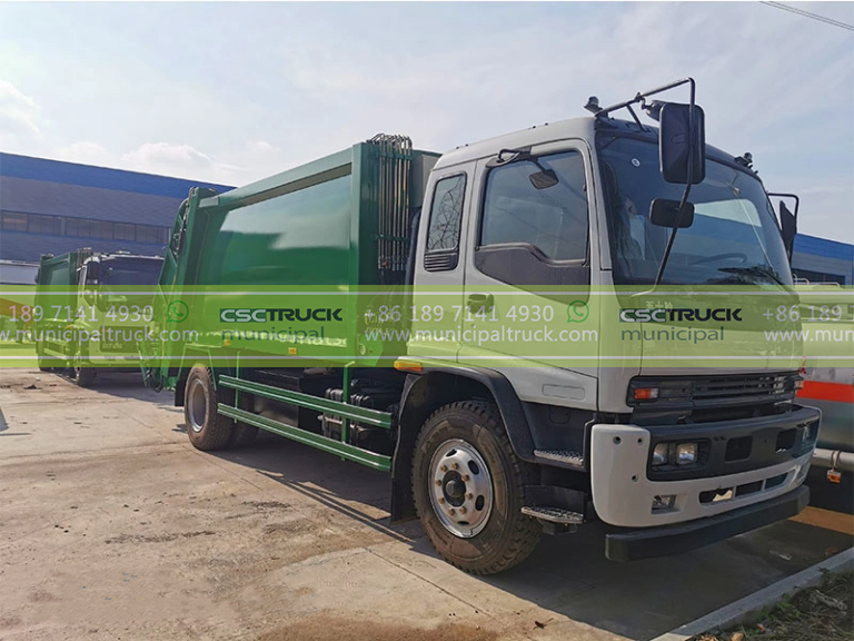 ISUZU 10CBM Garbage Compressor Vehicle - CSCTRUCK Municipal Truck