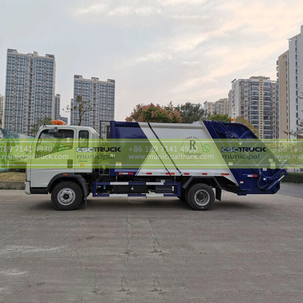 SINOTRUK Rear Loader Container Garbage Truck - CSCTRUCK Municipal Truck