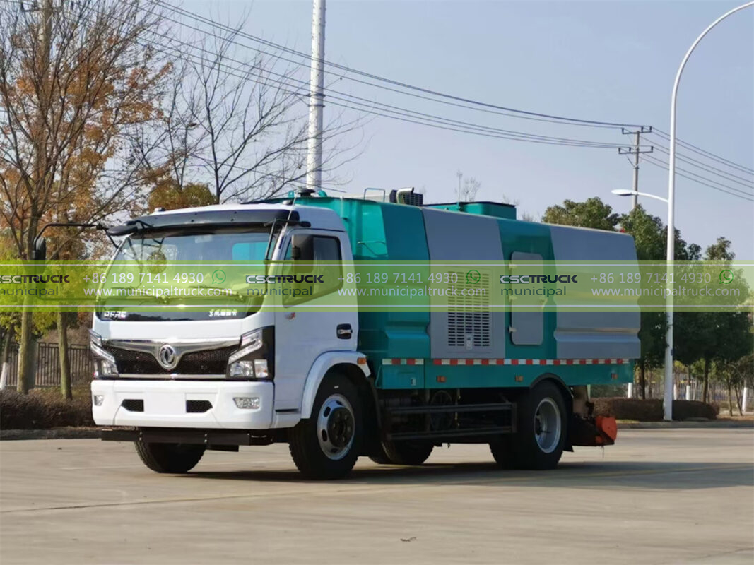 ISUZU Waterless Road Sweeper Truck - CSCTRUCK Municipal Truck