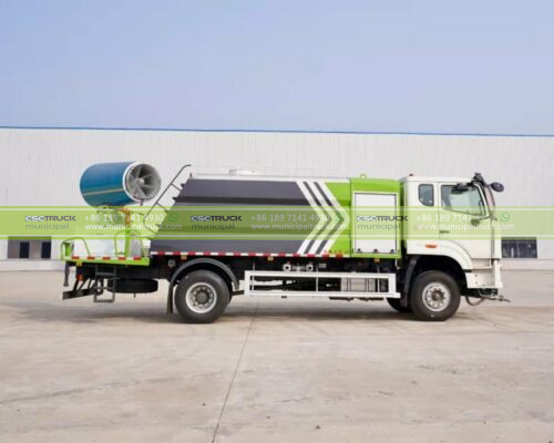 SINOTRUK 16,000L Water Mist Tank Truck - CSCTRUCK Municipal Truck