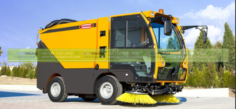 Types of Sweeper Trucks and Their Uses - CSCTRUCK Municipal Truck