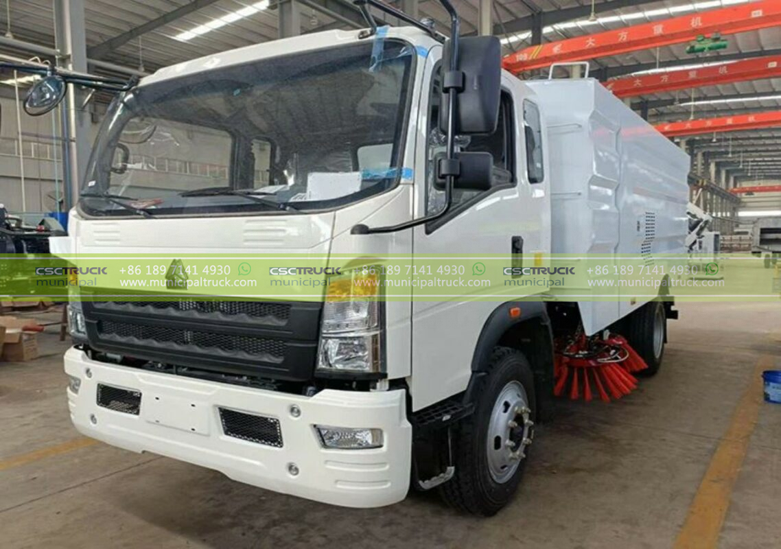 Types of Sweeper Trucks and Their Uses - CSCTRUCK Municipal Truck