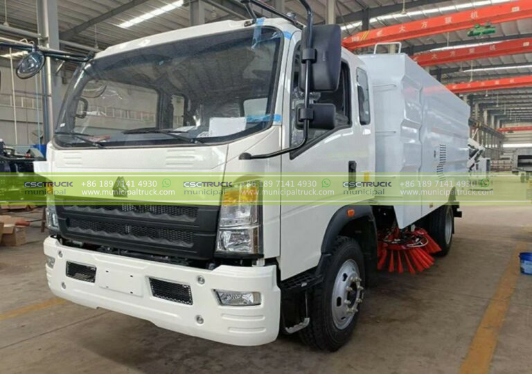 Types of Sweeper Trucks and Their Uses - CSCTRUCK Municipal Truck