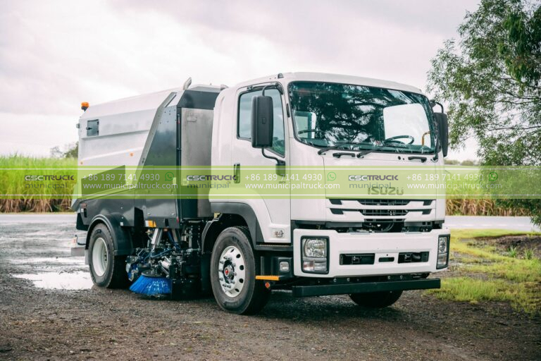 Types of Sweeper Trucks and Their Uses - CSCTRUCK Municipal Truck