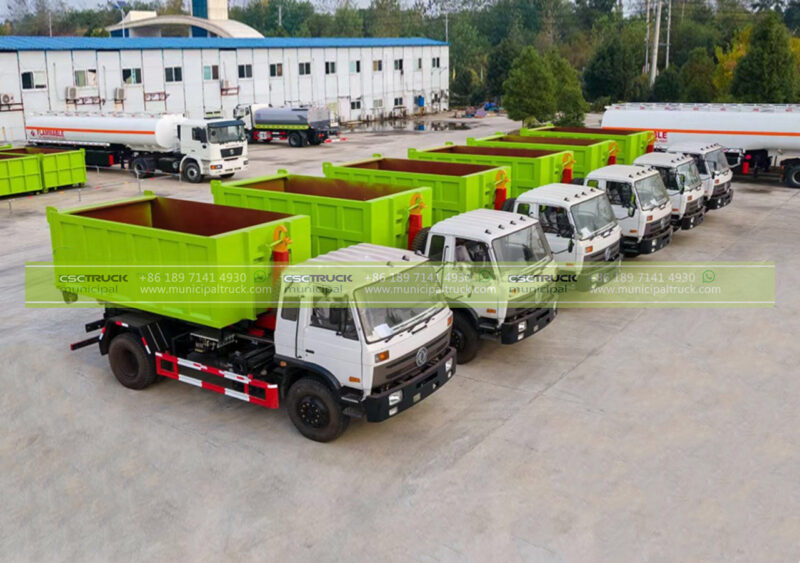 Turkmenistan Has Imported 6 RHD Articulated Garbage Trucks with Bin ...