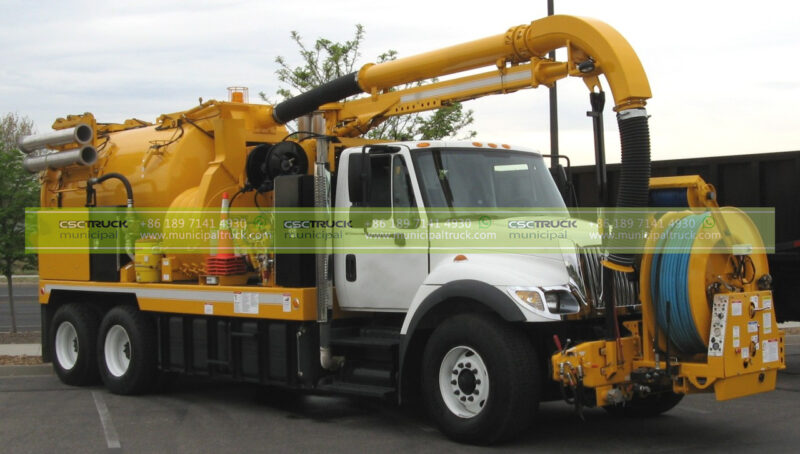 How Does a Sewer Cleaning Truck Work? - CSCTRUCK Municipal Truck