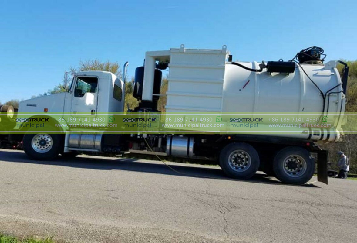 How Vacuum Truck Works? - CSCTRUCK Municipal Truck