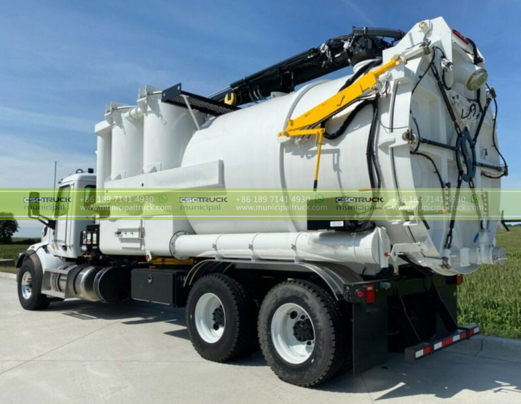 How Vacuum Truck Works? - CSCTRUCK Municipal Truck