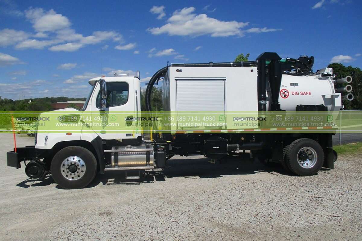 How Vacuum Truck Works? - CSCTRUCK Municipal Truck