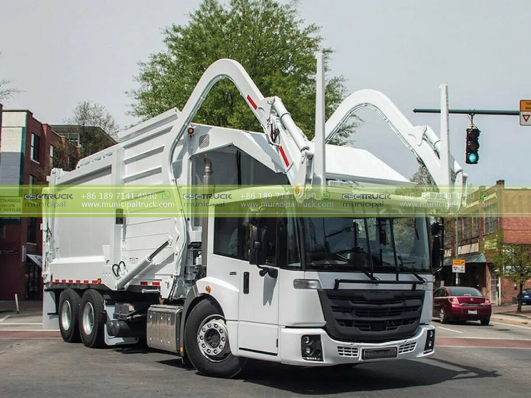 How Powerful is a Garbage Truck? - CSCTRUCK Municipal Truck