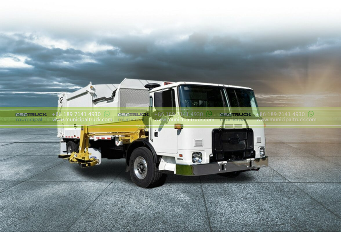 What is a Half Pack Garbage Truck? - CSCTRUCK Municipal Truck
