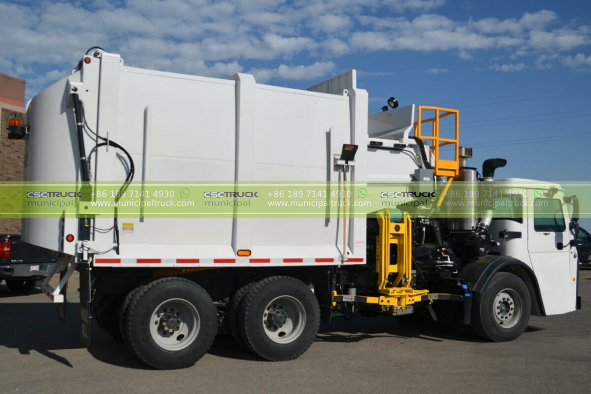 What is a Half Pack Garbage Truck? - CSCTRUCK Municipal Truck