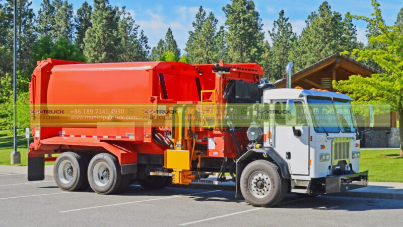 What is a Half Pack Garbage Truck? - CSCTRUCK Municipal Truck