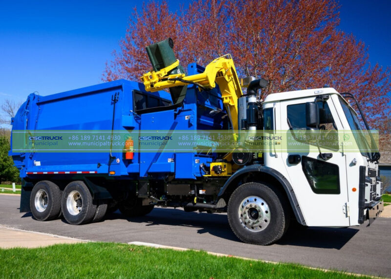 What is a Half Pack Garbage Truck? - CSCTRUCK Municipal Truck
