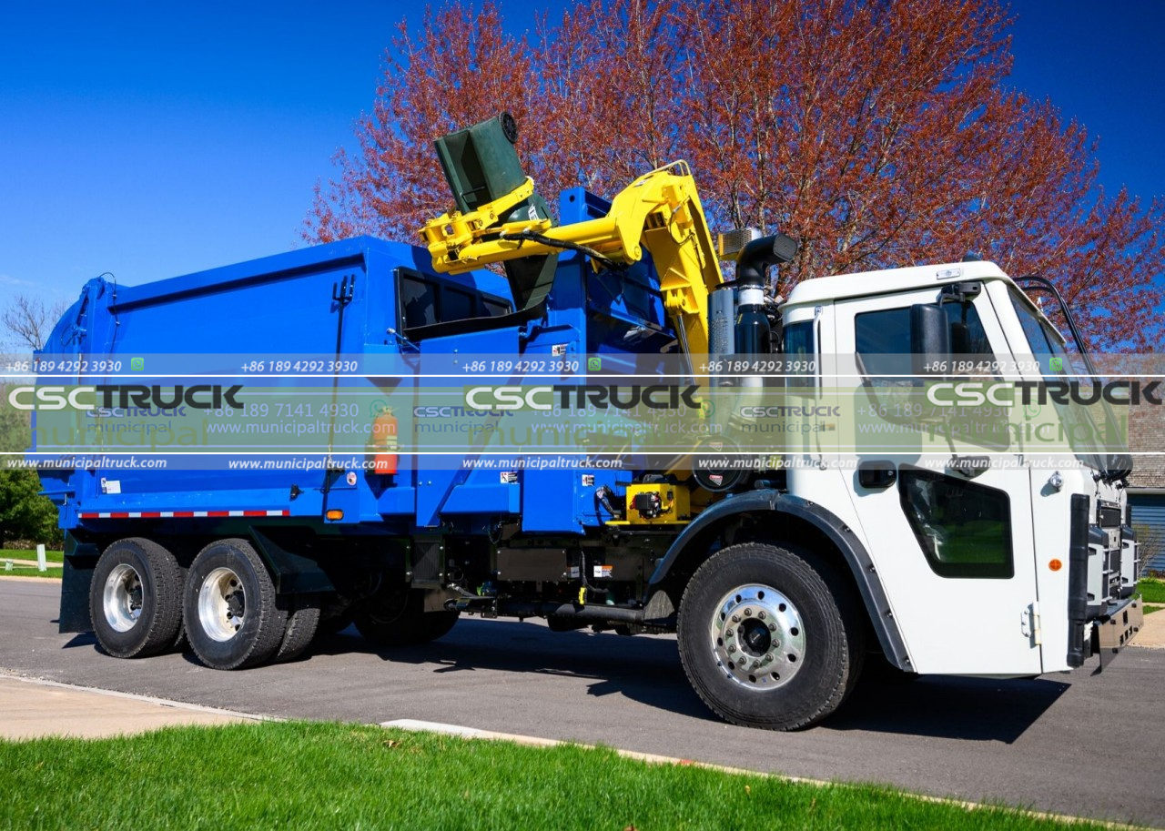 What is a Half Pack Garbage Truck? - CSCTRUCK Municipal Truck
