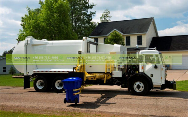 What is a Half Pack Garbage Truck? - CSCTRUCK Municipal Truck