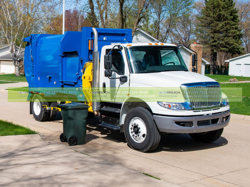 What is a Half Pack Garbage Truck? - CSCTRUCK Municipal Truck