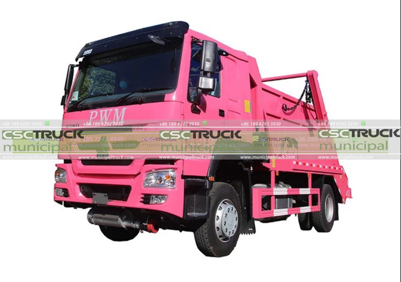 Skip Loader Garbage Trucks Roll into Bolivia: CSCTRUCK's Versatile ...