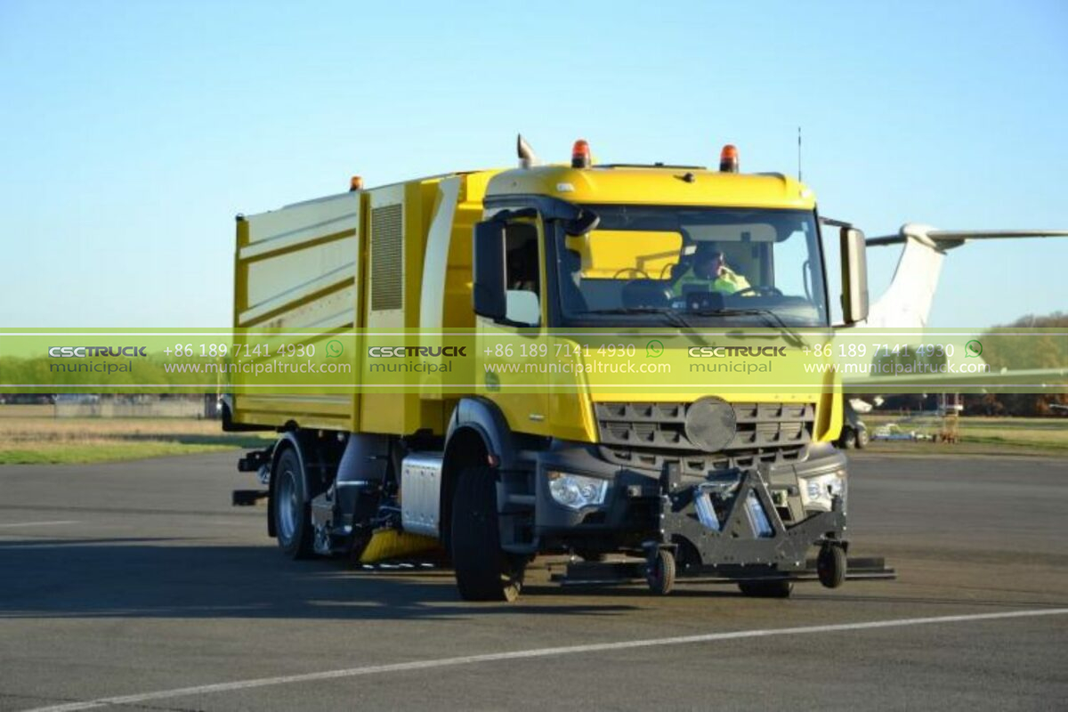 Airport Sweeper Truck Care: Ensuring Airfield Cleanliness - CSCTRUCK ...