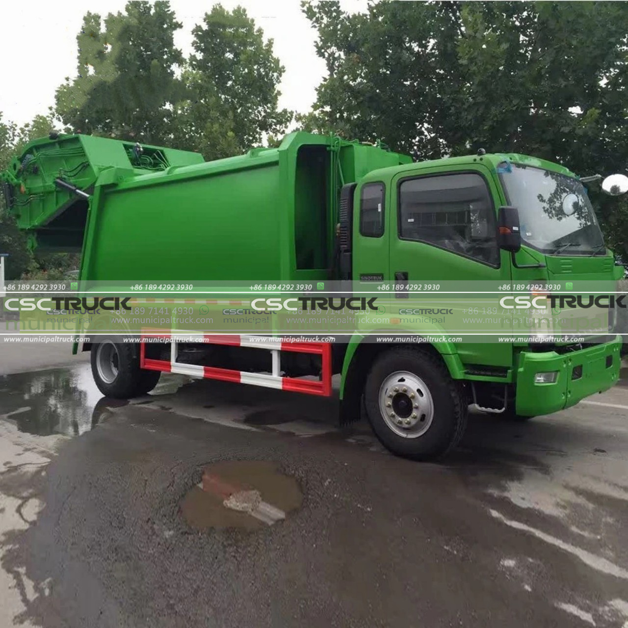 Efficient Waste Compaction in Cuba: Compactor Garbage Trucks - CSCTRUCK ...