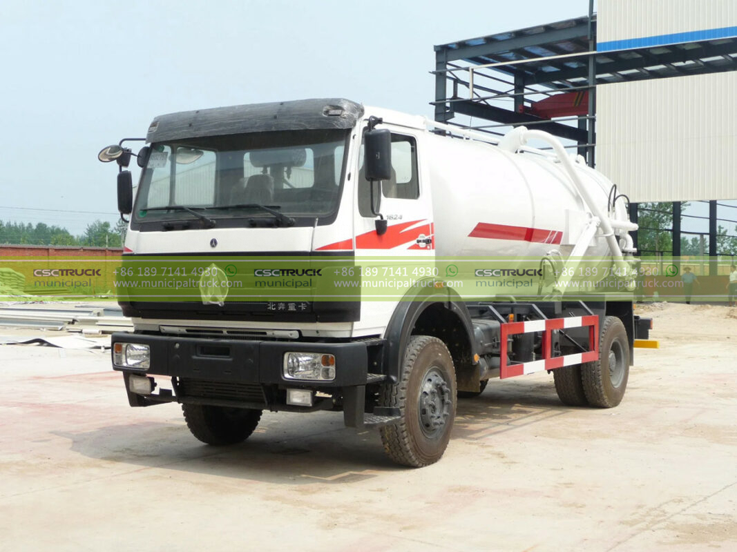 Sewage Truck, Sewer Truck, Sewer Tanker for Sale - CSCTRUCK Municipal