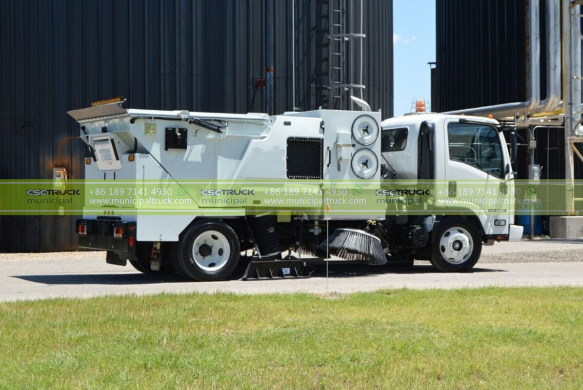 Parking Lot Sweeper Trucks: Keeping Parking Areas Tidy - CSCTRUCK ...