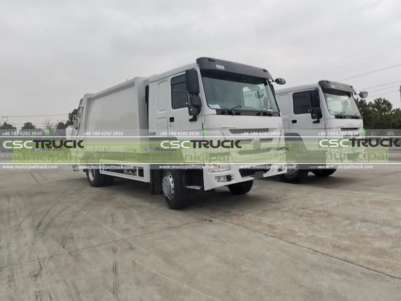 Efficient Waste Collection with Rear Loader Garbage Trucks - CSCTRUCK ...