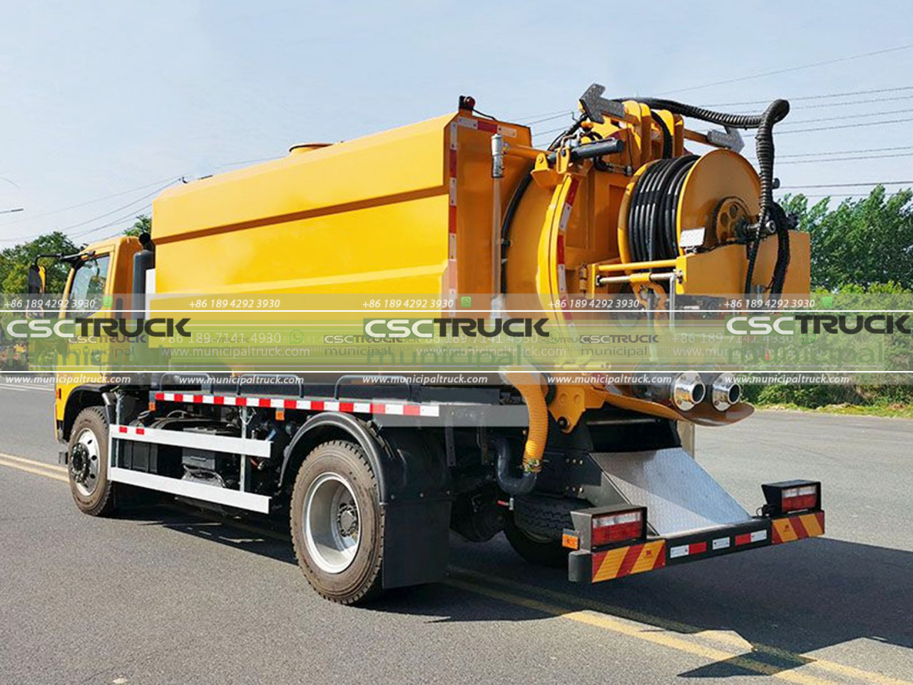 Efficient Sewer Cleaning with Sewer Cleaner Trucks - CSCTRUCK Municipal ...