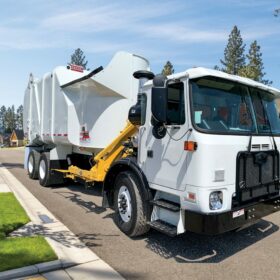DFAC Mini Automated Side Loader Garbage Truck - CSCTRUCK Municipal Truck