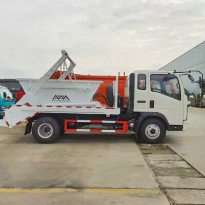 HOWO 3 Ton Skip Loader Garbage Truck - CSCTRUCK Municipal Truck