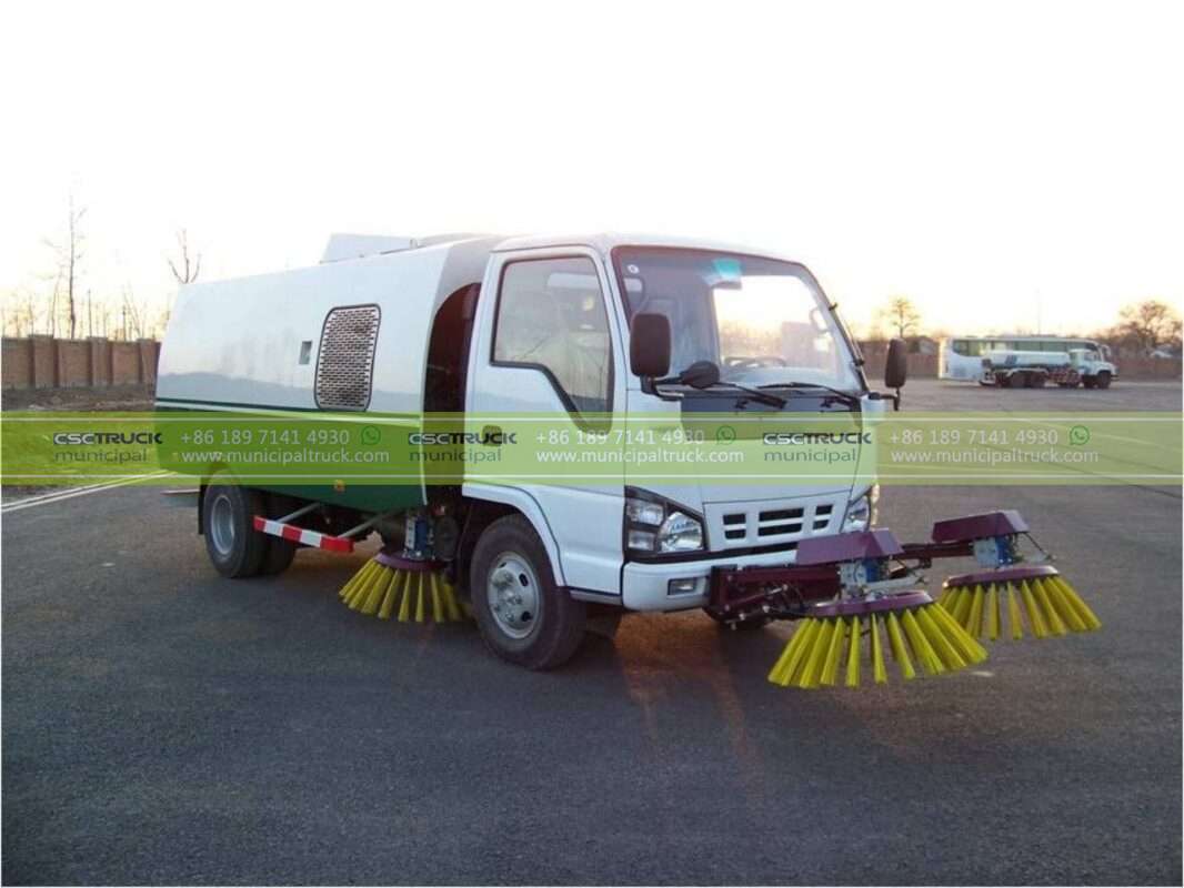 Road Sweeper Truck Uses and Applications - CSCTRUCK Municipal Truck