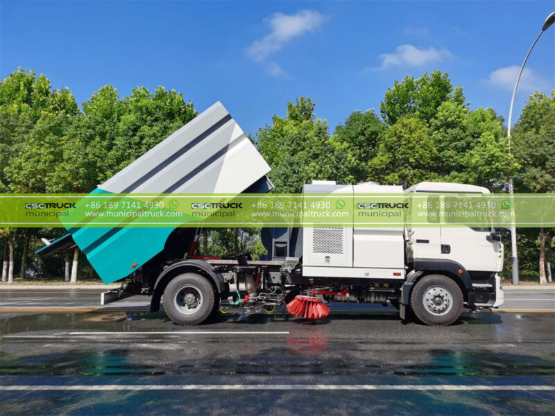 How to Choose the Right Road Sweeper Truck - CSCTRUCK Municipal Truck