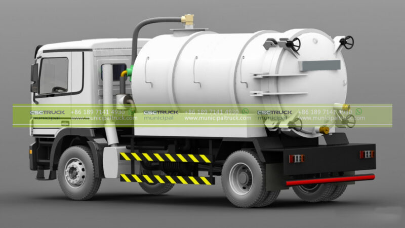 How to Use a Sludge Collector Truck - CSCTRUCK Municipal Truck