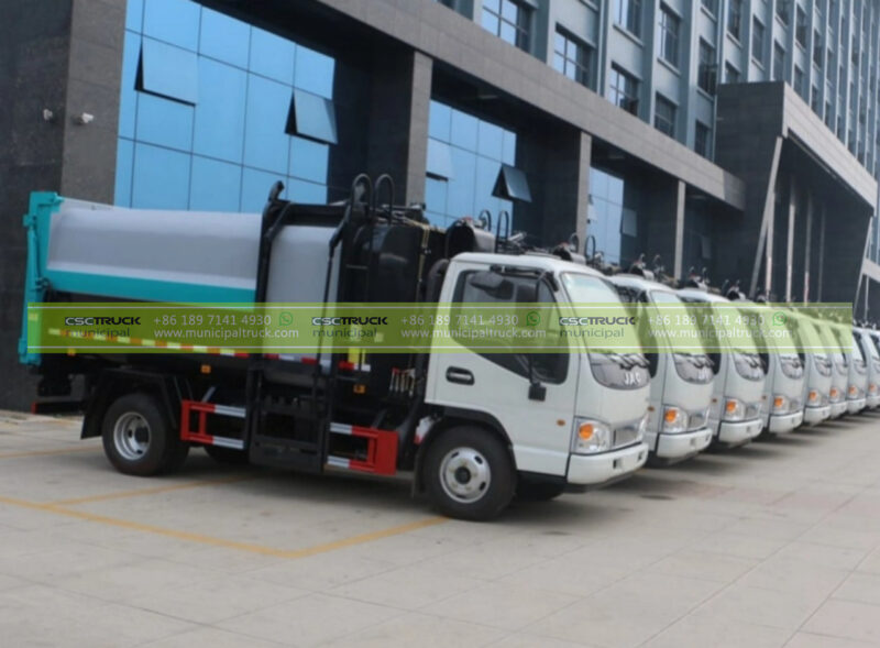 Side Loader Garbage Truck Achievements: Delivering in Qatar - CSCTRUCK ...